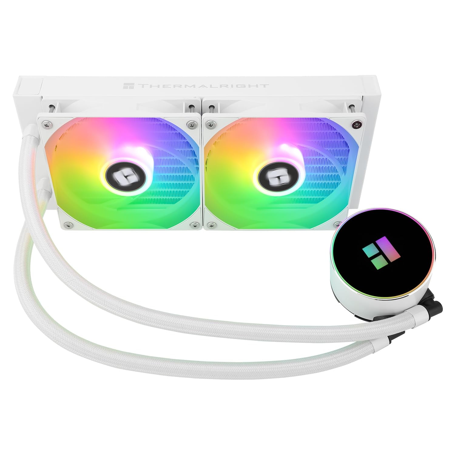 Thermalright Frozen Magic 240 SSF20 White ARGB V2 CPU Cooler, 240 ...