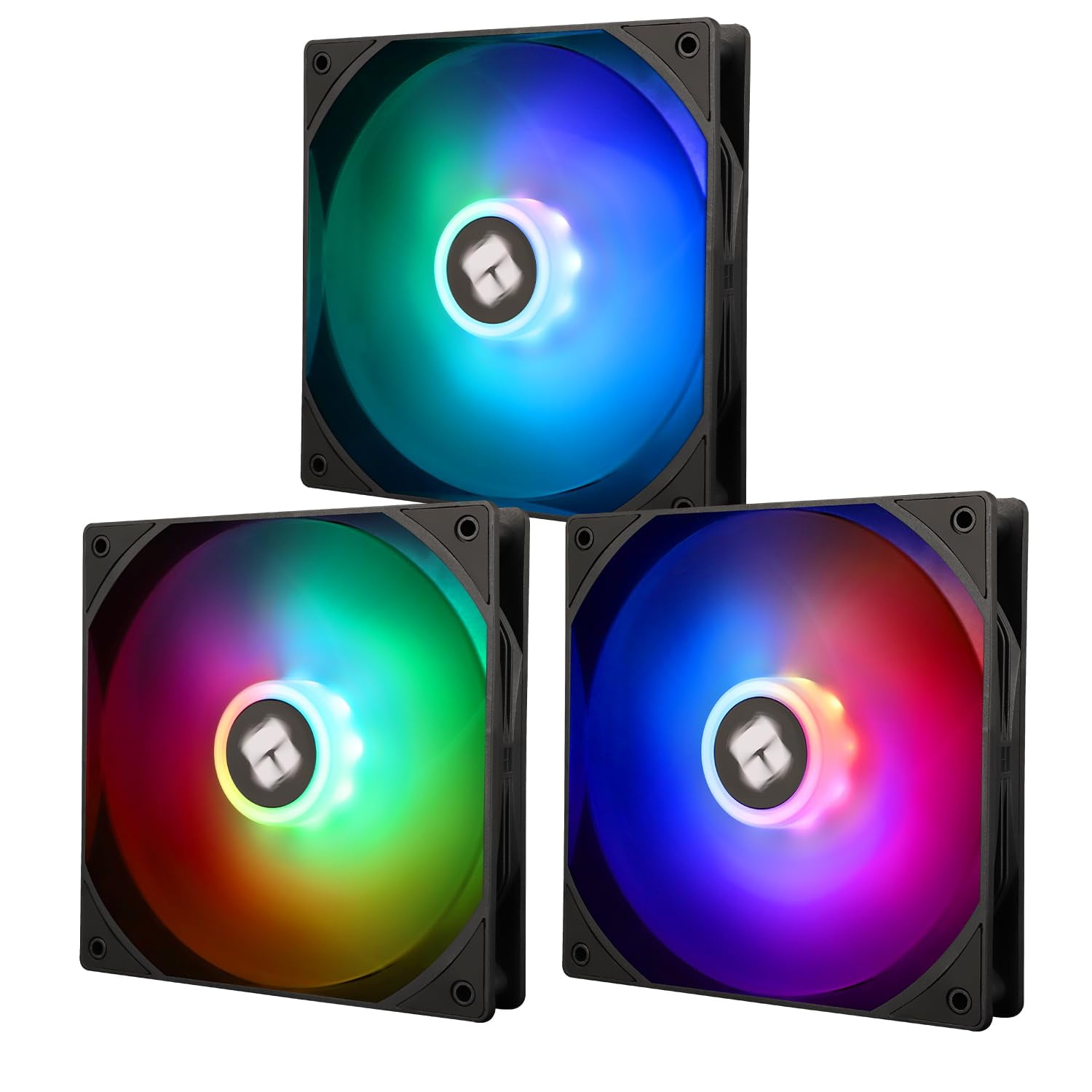 Thermalright TL-C14C-S X3 140mm RRF12 Silent Cooling Fan,Black Compurter Cooling Fan,CPU Coolers ...