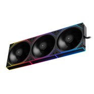 HYTE Flow FA12 Triple Fan Pack, 120mm PWM Case Fans, 1500RPM, 4-PIN ...