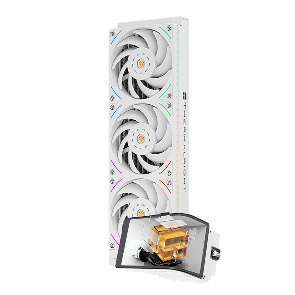 Thermalright WONDER VISION 360 UB ARGB BLACK Curved screen water-cooled ...