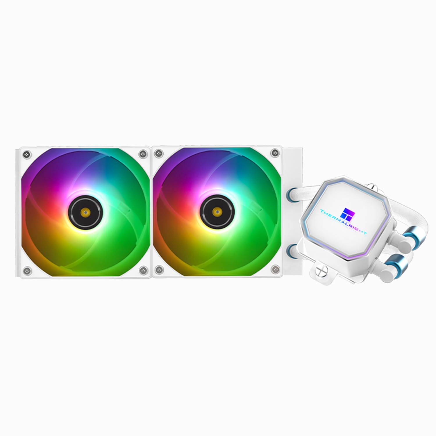 Thermalrlght Frozen Prism 240 RRF12 White ARGB AIO Cooler,Liquid CPU ...