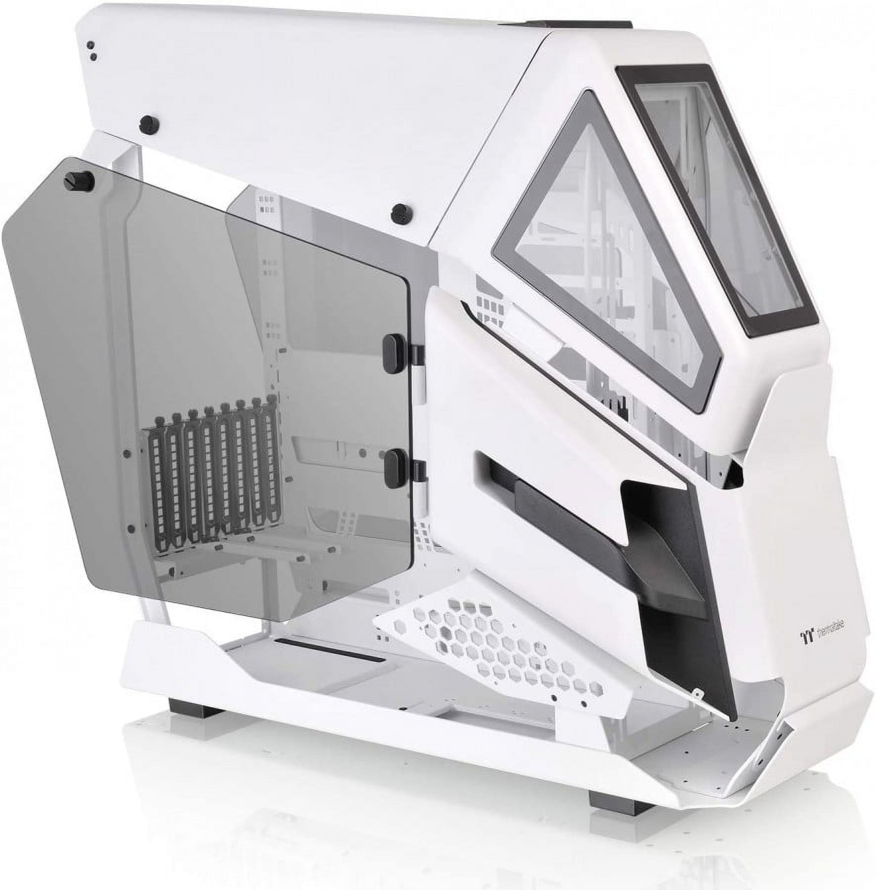 Thermaltake AH T600 White Helicopter Styled Open Frame Tempered Glass ...