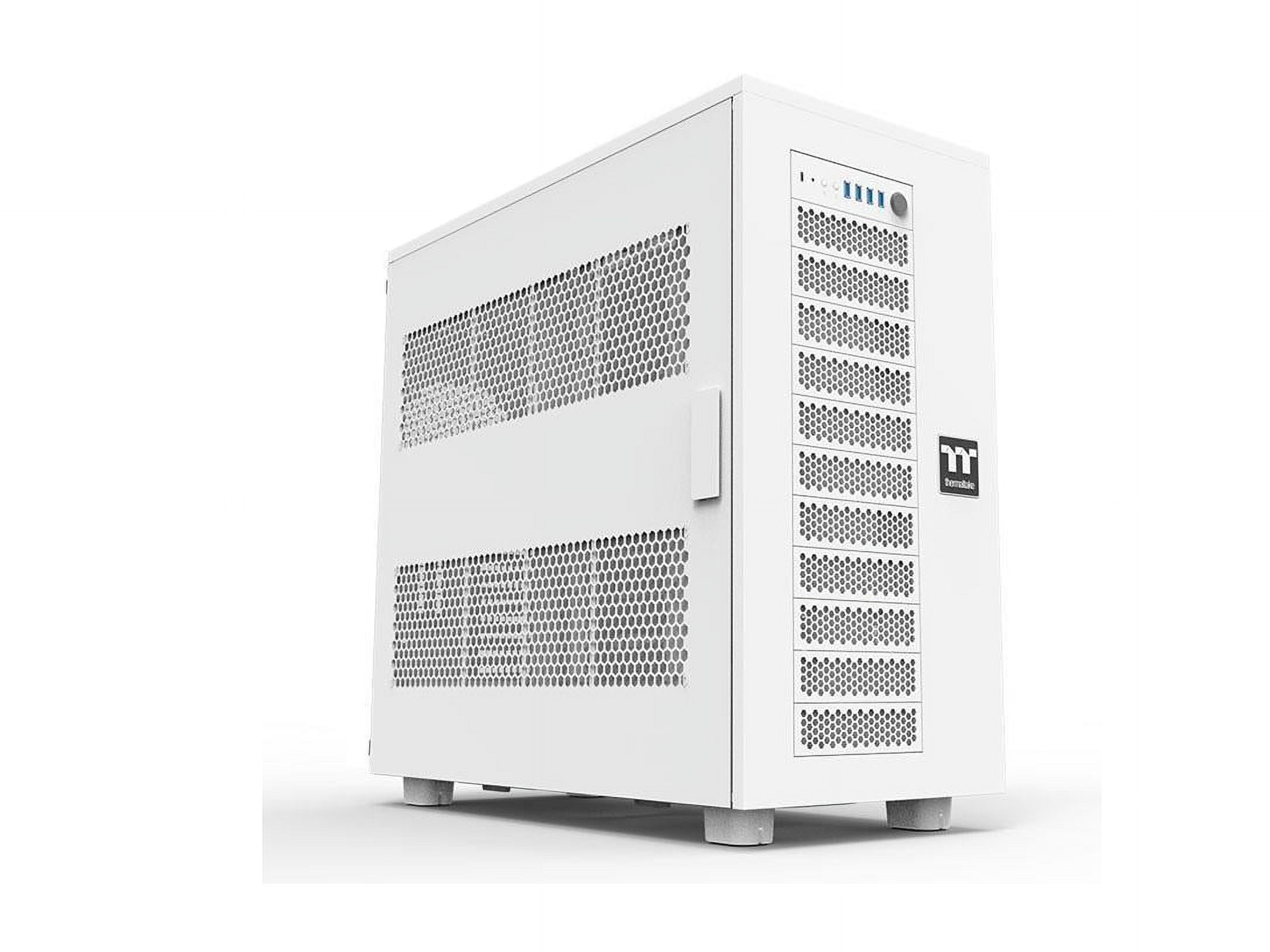 Thermaltake CA11B00F6NN00 AX700 Snow Super Tower Case White - Walmart.com