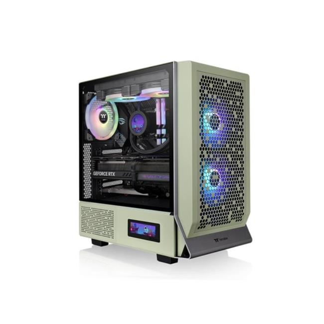 Thermaltake Ceres 300 Matcha Green Mid Tower E-ATX Computer Case with ...