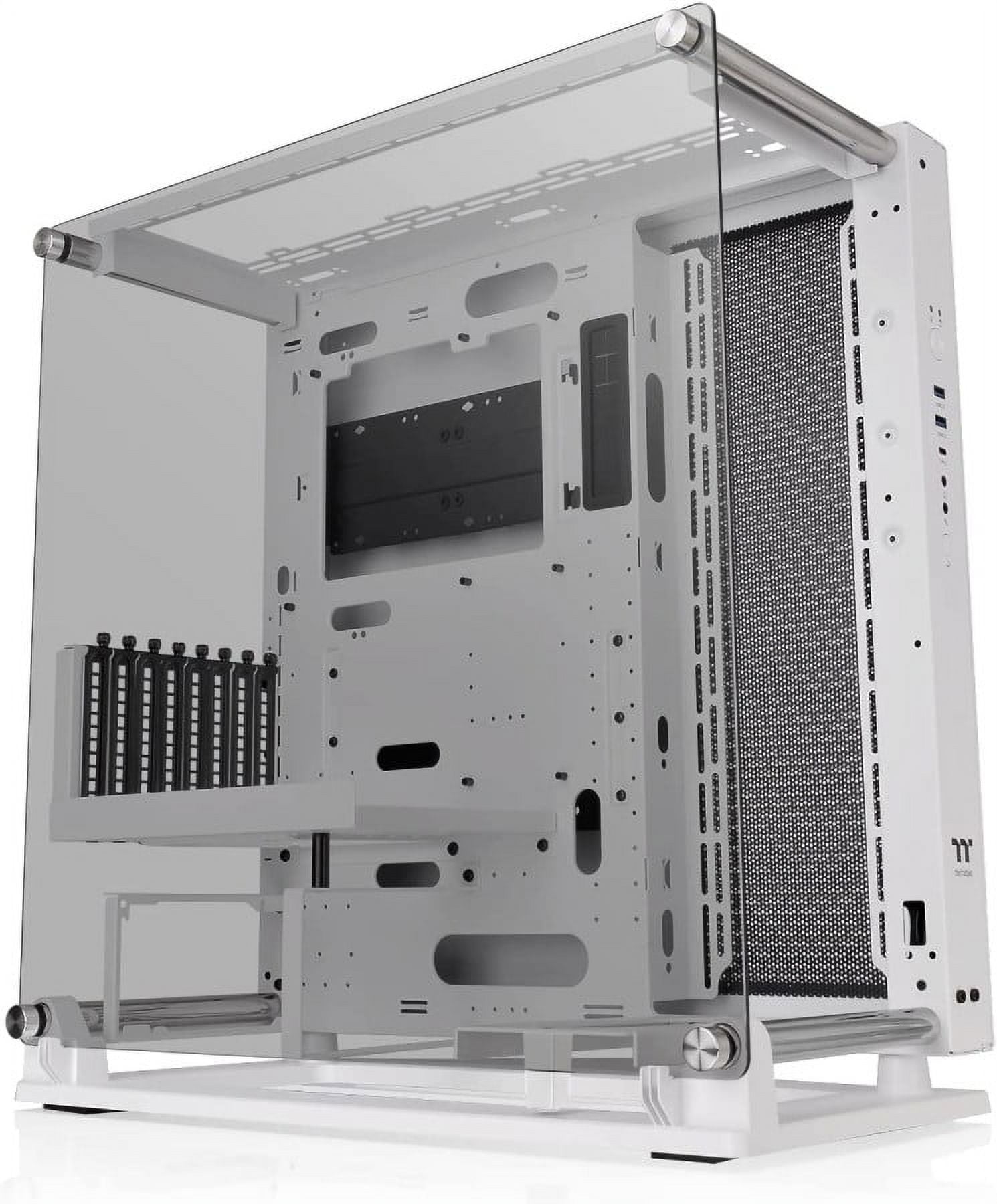 Thermaltake Core P3 Pro TG Computer Case, White - Walmart.com