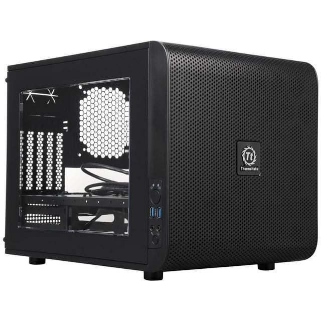 Thermaltake Core V21 Micro ATX Cube Computer Case. - Walmart Business ...
