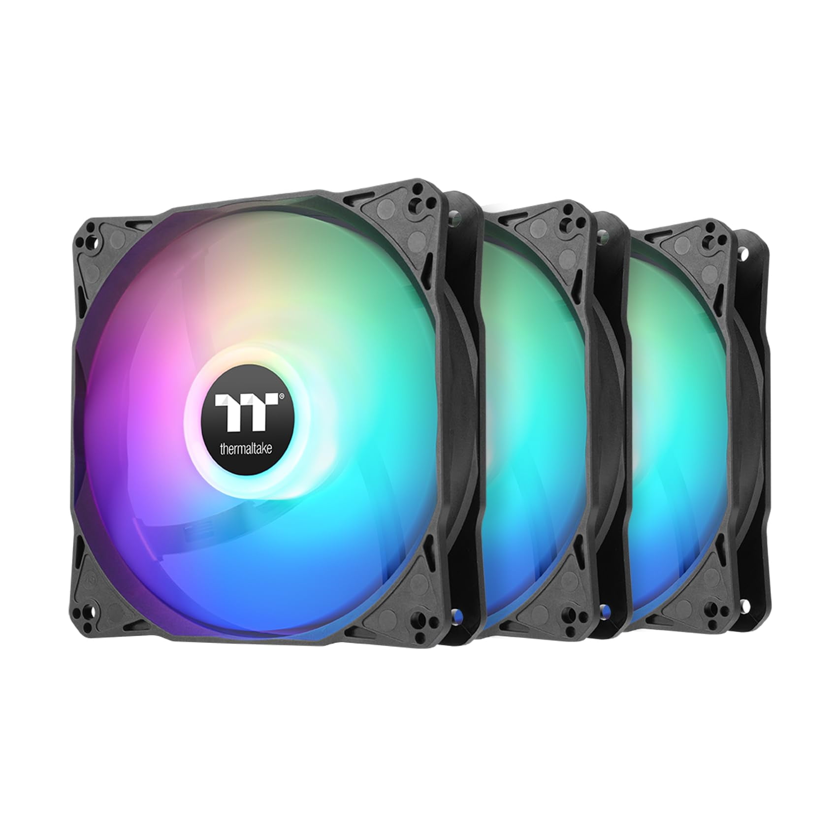 Thermaltake LE120 ARGB RRF12 Fan (3 Pack), controlled rpm, 5V ...