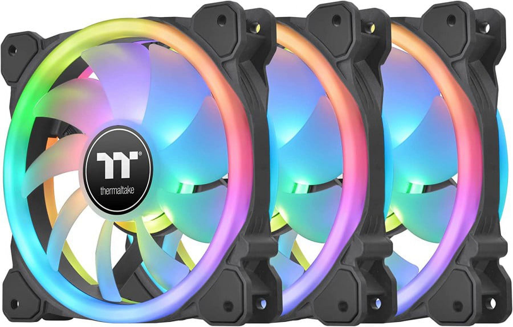 Thermaltake SWAFAN 12 RGB 3 Packs Case Fan - Walmart.com