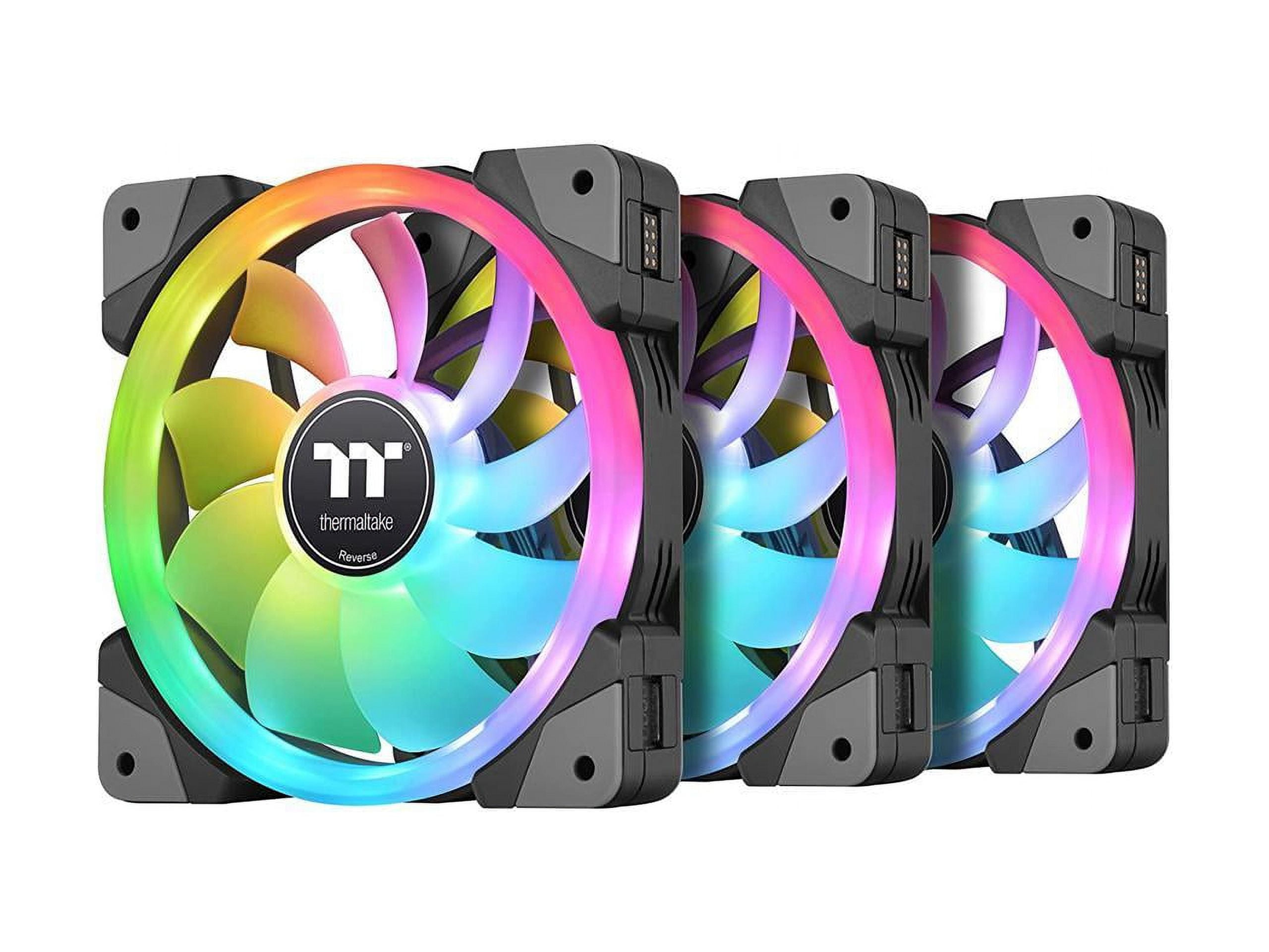 Thermaltake SWAFAN EX 12 RGB PC Cooling Fan, 3 Pack, 500 ~ 2000 RPM ...