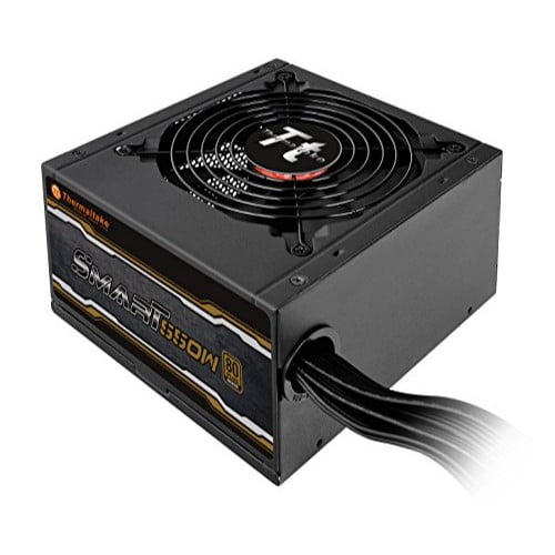 Thermaltake Smart 550W 80+ Bronze 12V ATX Computer Desktop PC Power ...