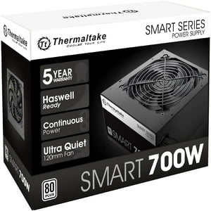 Thermaltake Smart 700W 80+ White Certified PSU, Continu | B2B Liquidation