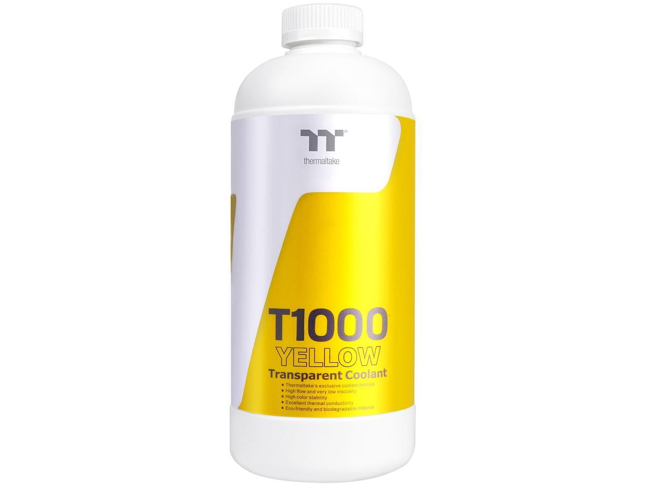 Thermaltake T1000 1000ml New Formula Yellow Transparent Coolant Anti ...