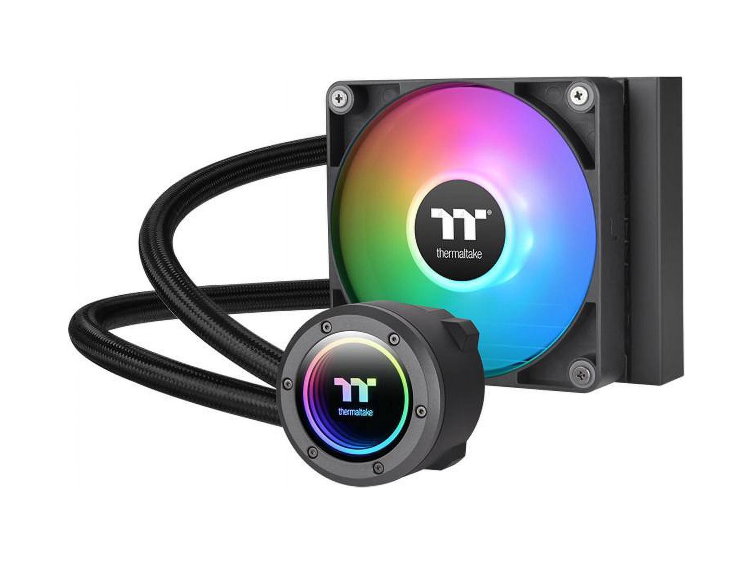 Thermaltake TH120 ARGB Sync V2 CPU Liquid Cooler/AlO Liquid Cooling/Fan ...