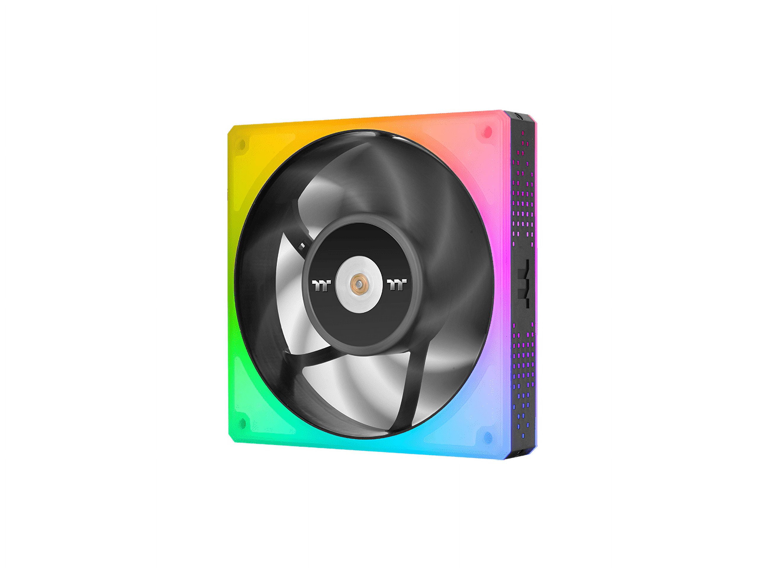 Thermaltake TOUGHFAN 12 RGB Radiator Fan 3 Pack, 16.8 million RGB ...