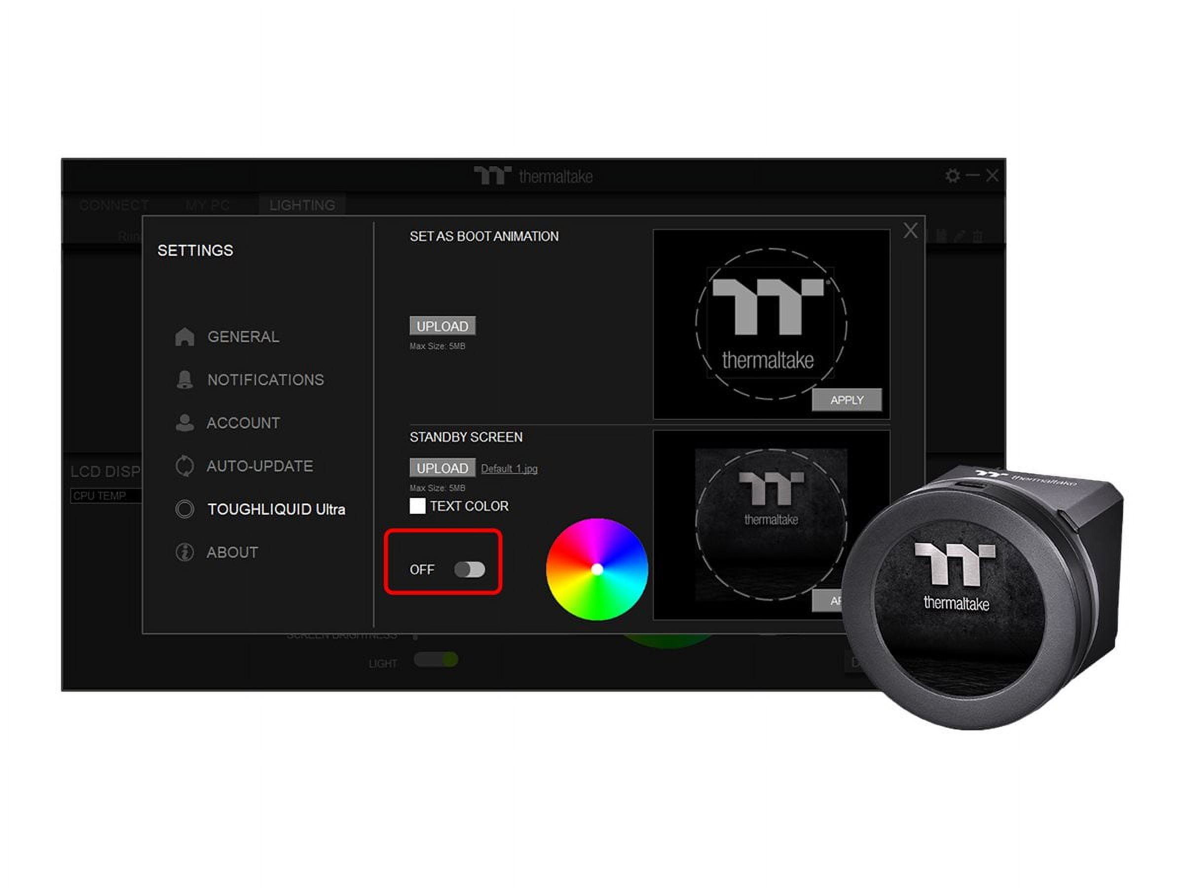 Thermaltake TOUGHLIQUID Ultra 360 - Processor liquid cooling system ...