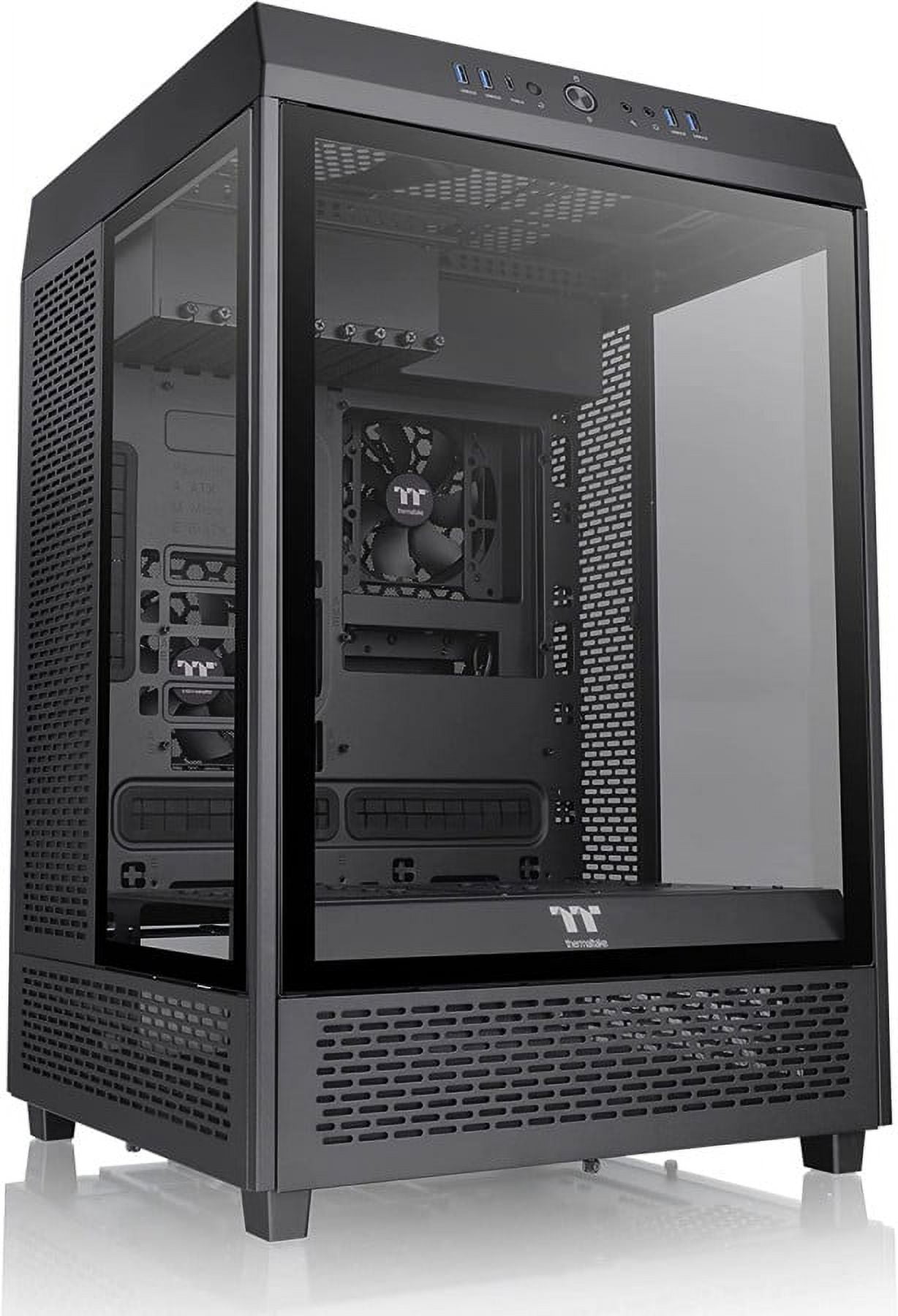 Thermaltake Tower 500 Vertical Computer Case - Black, E-ATX Support ...