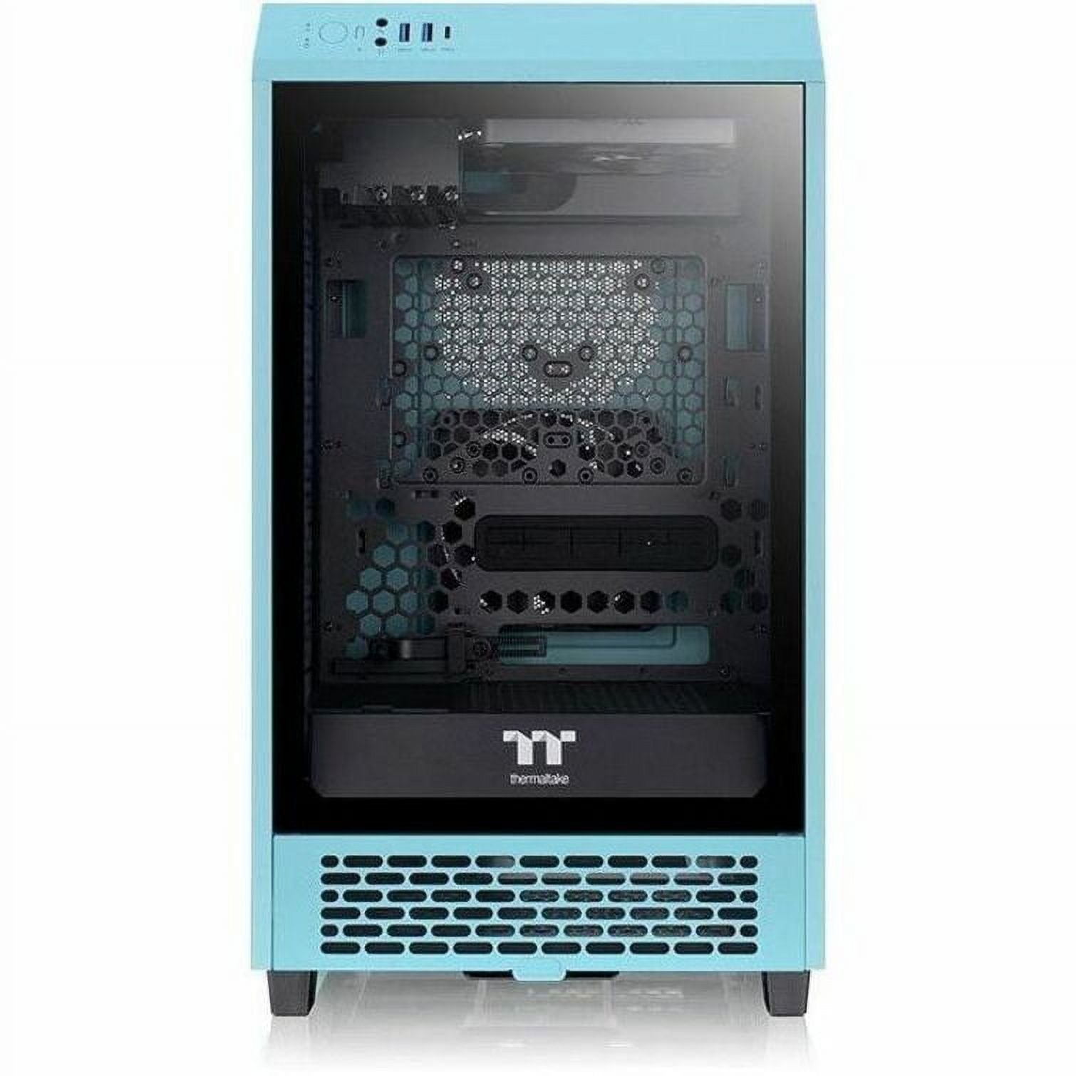 Thermaltake The Tower Computer Case, Turquoise - Walmart.com
