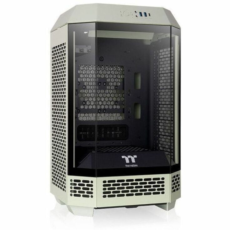 Thermaltake Tower 250 Matcha Green Mini-ITX Mini Tower 2x120mm CT Fans ...