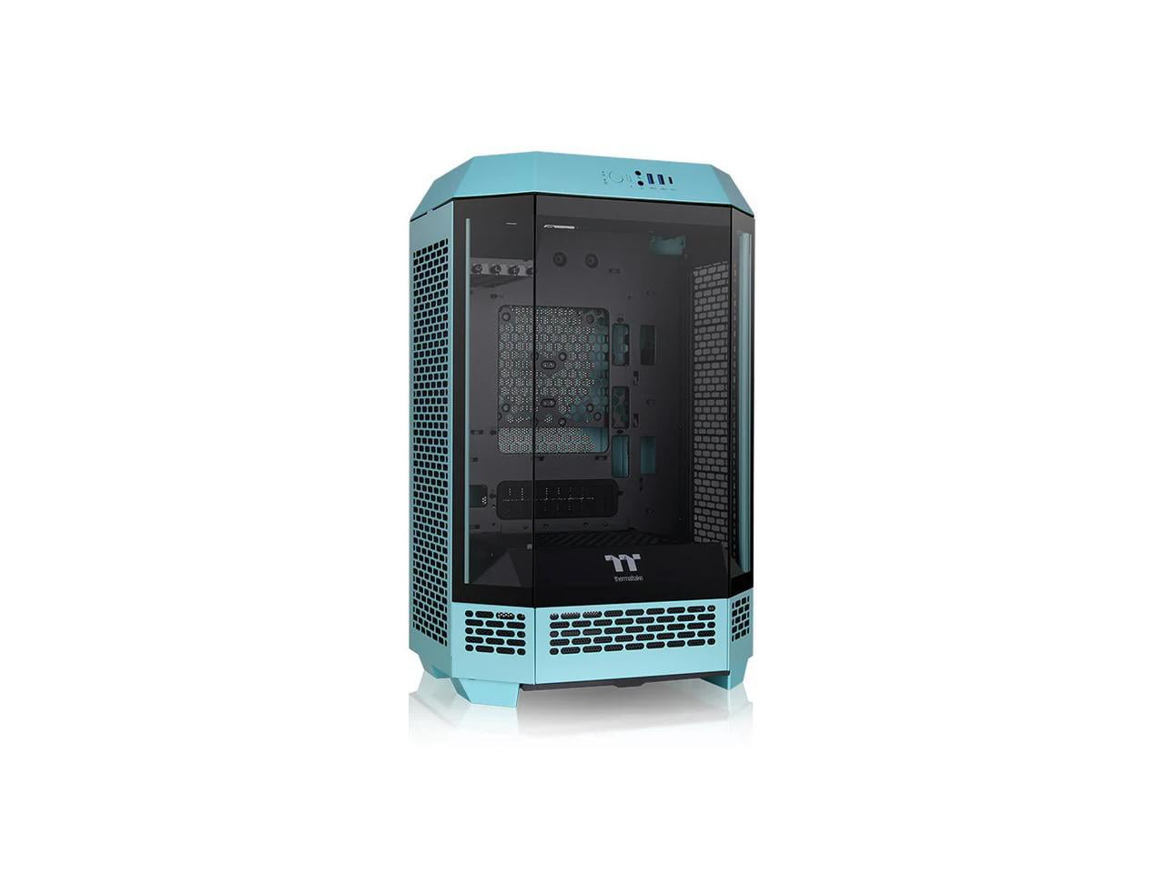 Tower 300 Turquoise Micro-ATX Case; 2x140mm CT Fan Included; Support Up ...