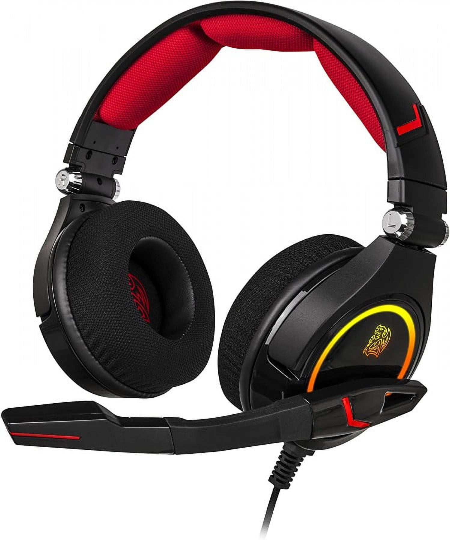 Thermaltake TteSPORTS Cronos RGB 3D 7.1 Surround Sound Gaming Headset ...