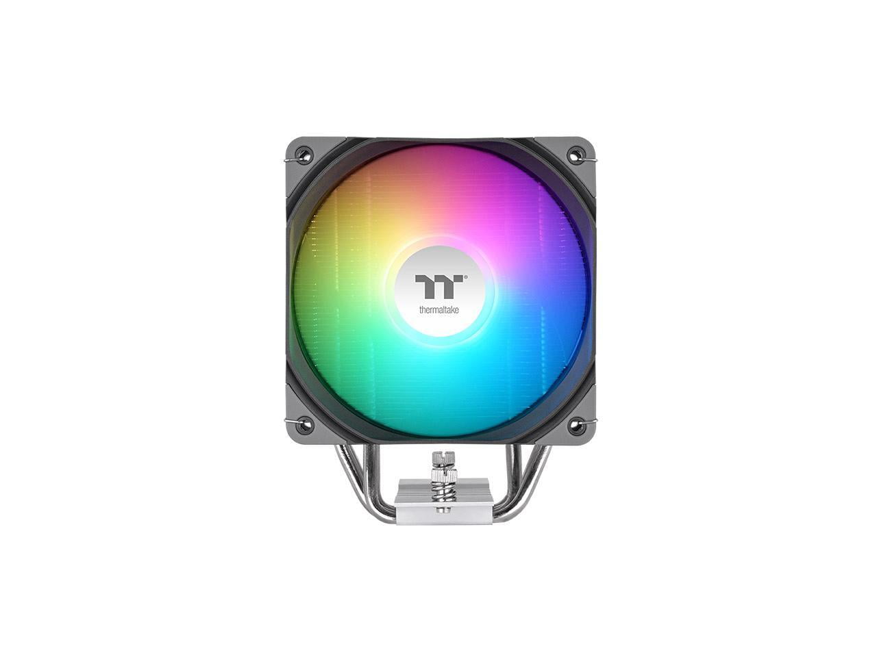 Thermaltake UX400 ARGB CPU Cooler; 4xØ6mm Copper Heatpipes; 120mm PWM ...