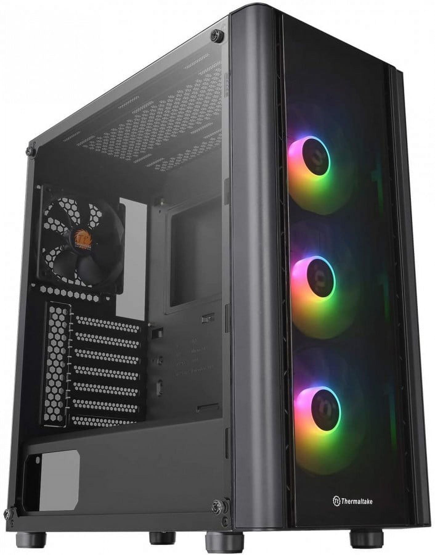 Thermaltake V250 ARGB Computer Case - Black - Walmart.com
