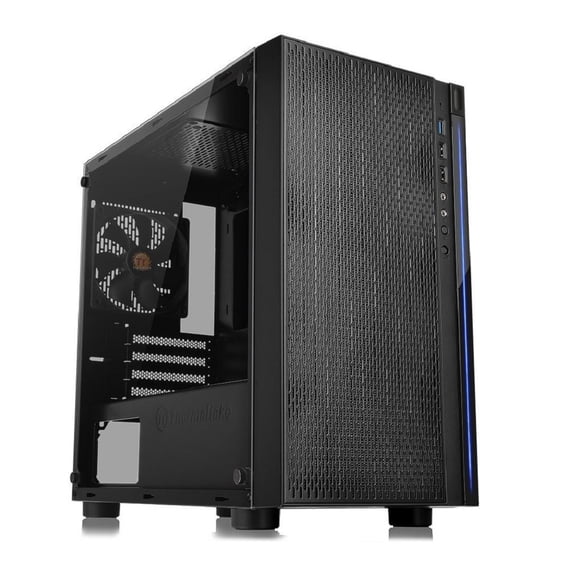 Thermaltake Versa H18 Micro ATX Mini Tower PC Gaming Desktop Computer ...