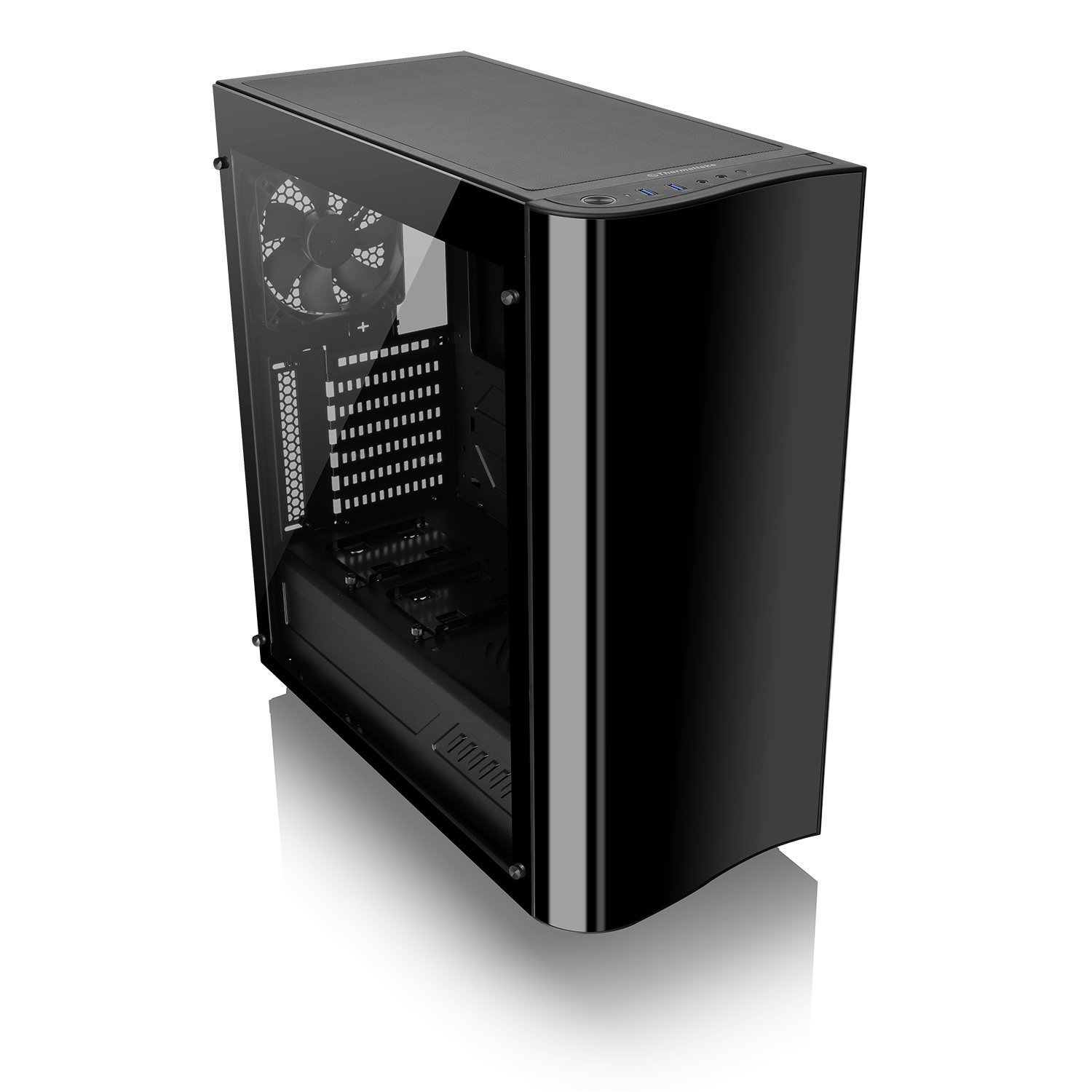 Thermaltake View 22 Tempered Glass Edition Mid-Tower Chassis - Walmart.com
