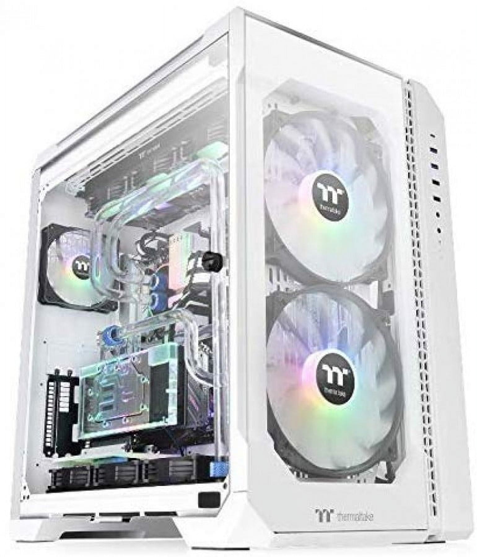 Thermaltake View 51 ARGB Tempered Glass Case - White - Walmart.com
