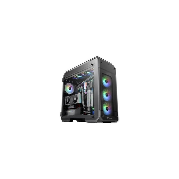 Thermaltake View 71 Motherboard Sync ARGB 4-Sided Tempered Glass ...