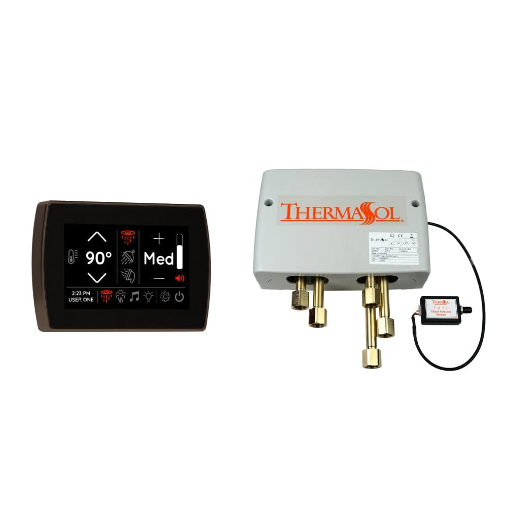 Thermasol Dsp-Sigf Signatouch Lcd Steam Shower Controller - Bronze ...
