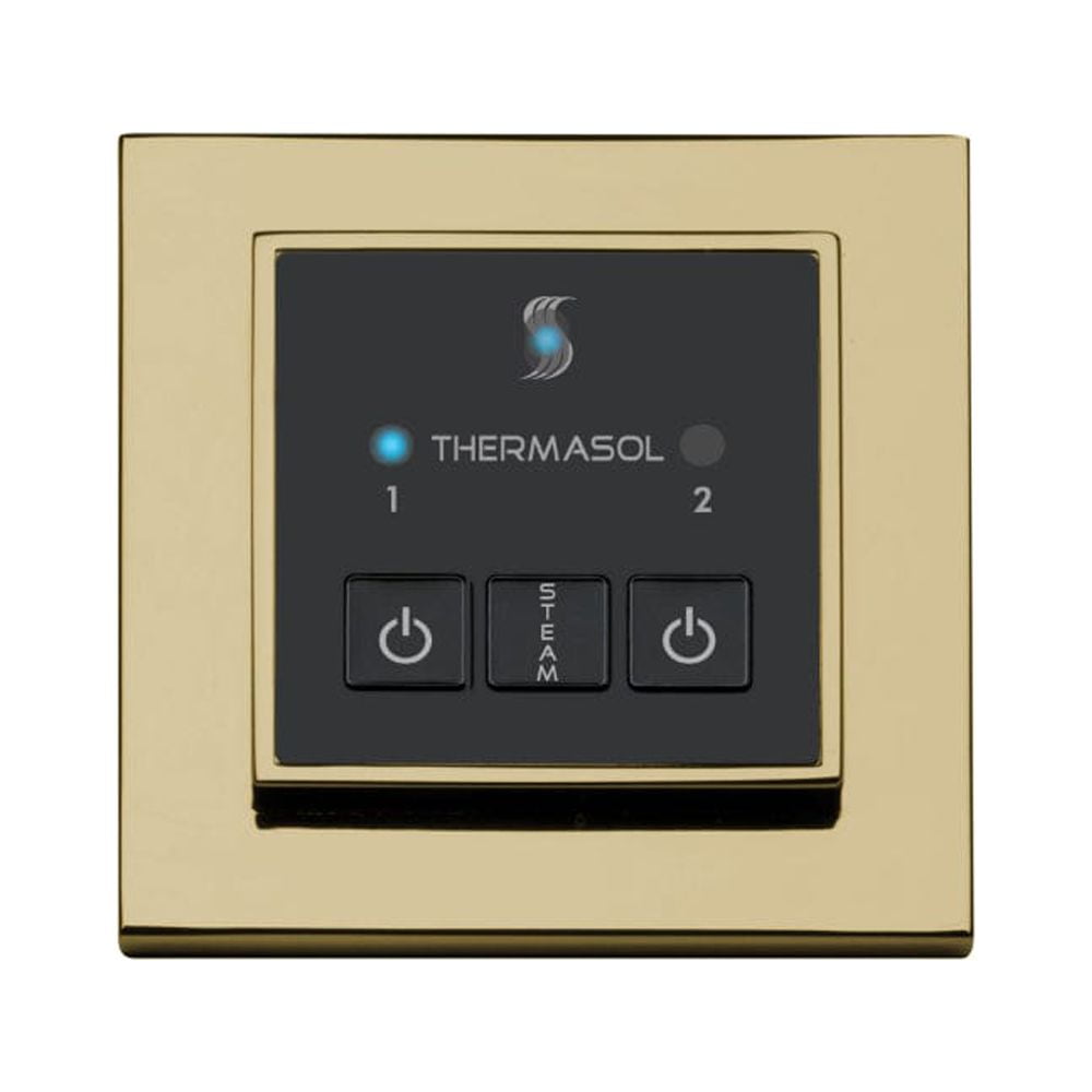 Thermasol Esm Easy Start Programmable Steam Shower Controller - Brass ...