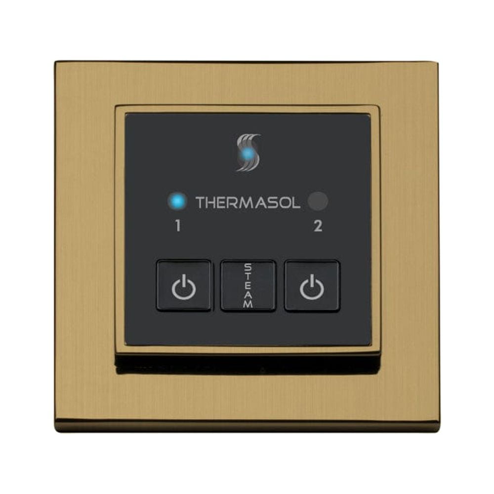 Thermasol Esm Easy Start Programmable Steam Shower Controller - Brass ...