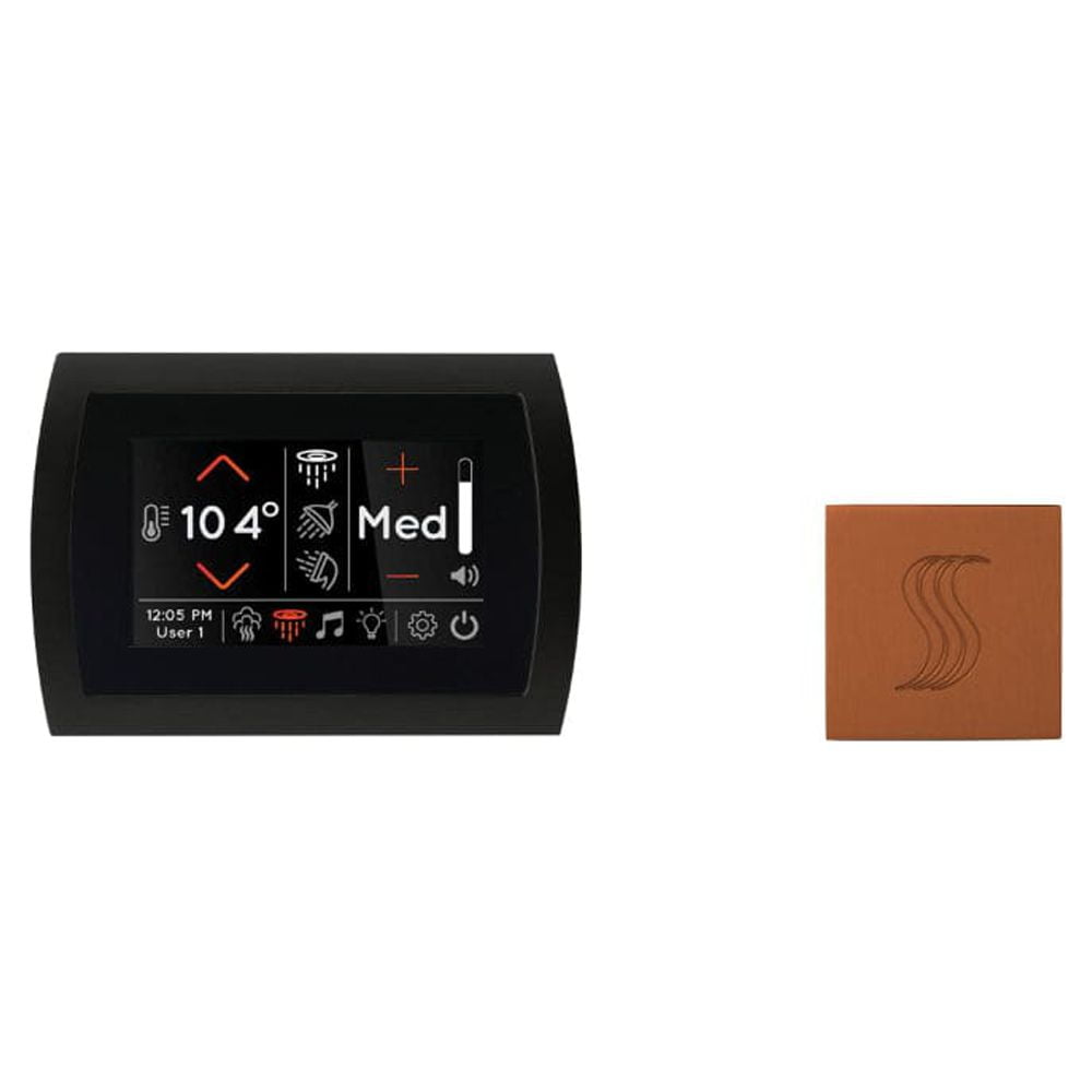 Thermasol Stc-Svsq Signatouch Steam Shower Kit - Copper - Walmart.com