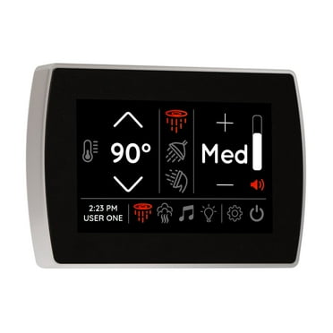 AirTempo Touch Screen Steam Shower Control - Walmart.com