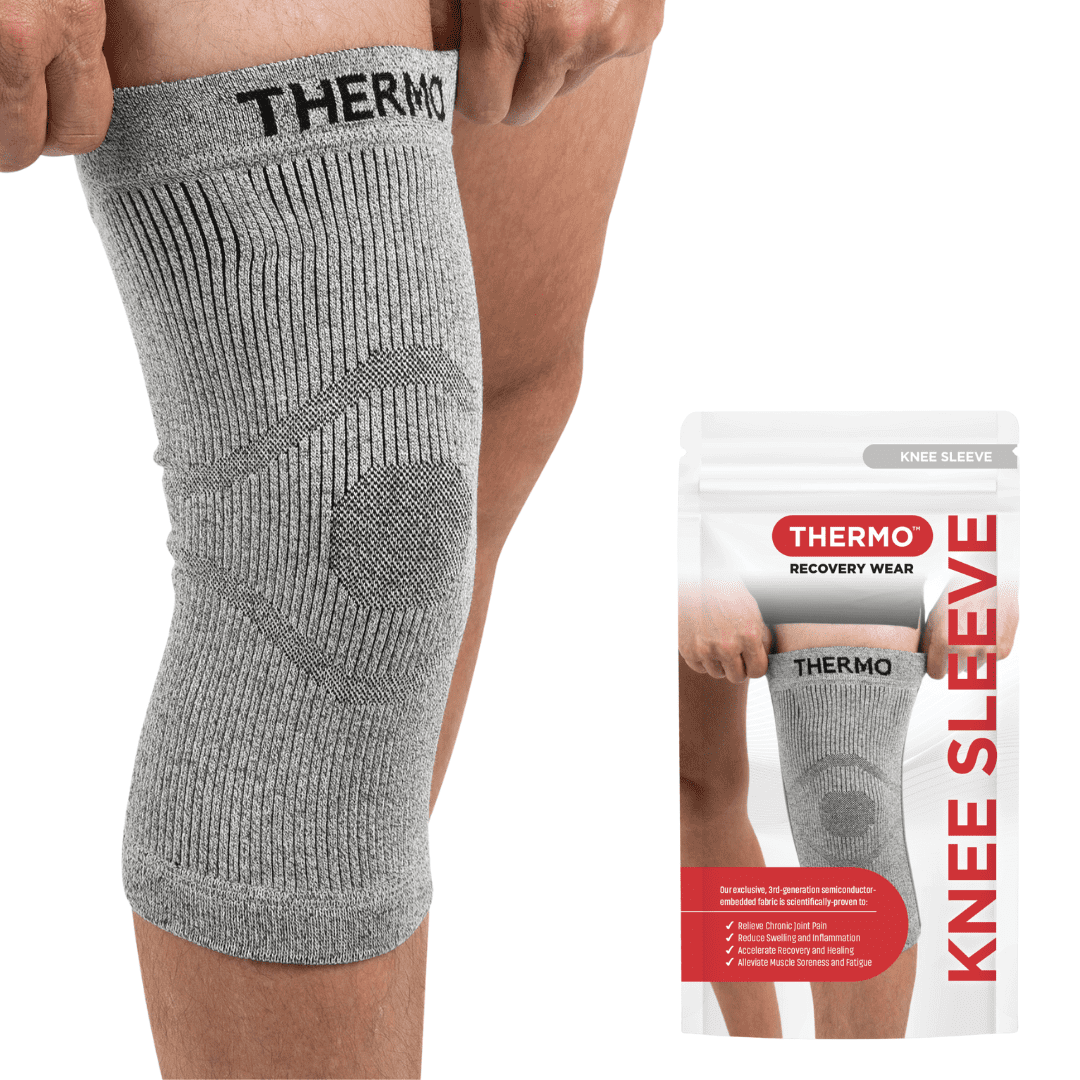 Thermo™ Comfort Recovery Knee Sleeve with No Support Stays, Medium Size ...