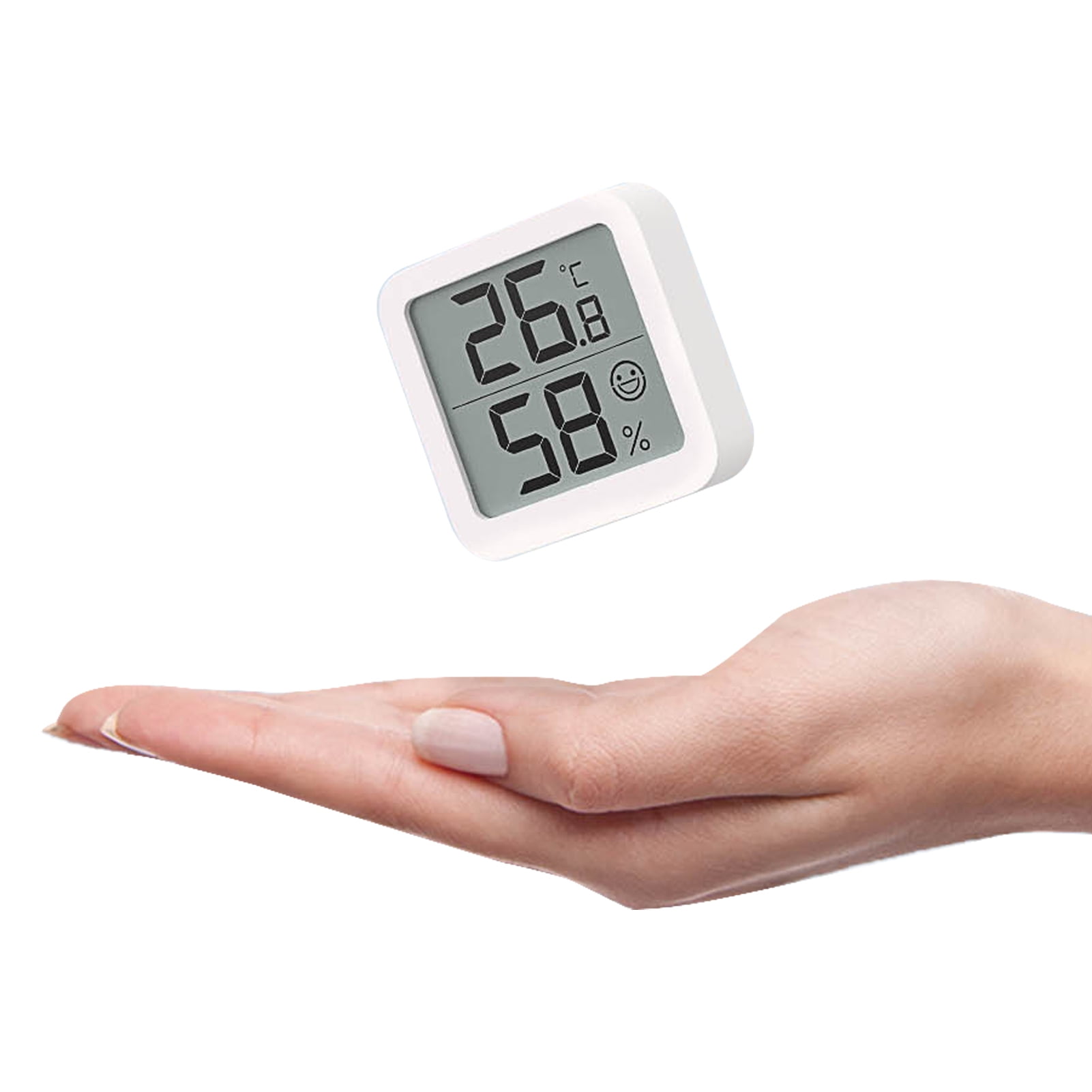 Thermo-Hygrometer,Lcd Indoor Temperature S08 And Portable Temperature ...