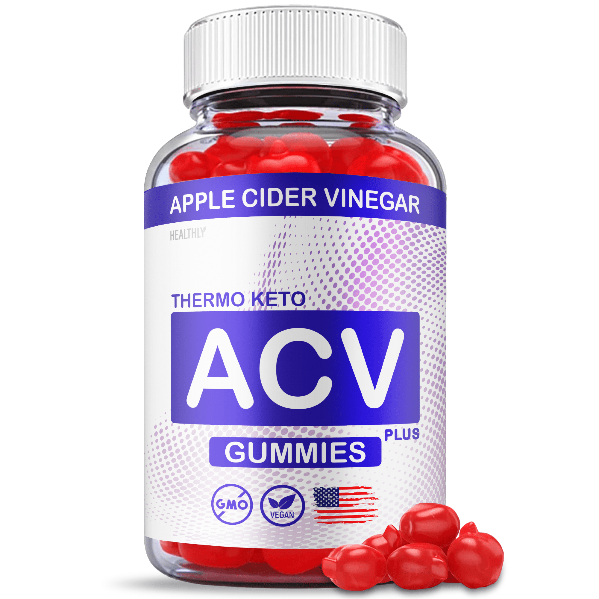 Thermo Keto ACV Gummies, Weight Loss & Digestive Support with Apple ...