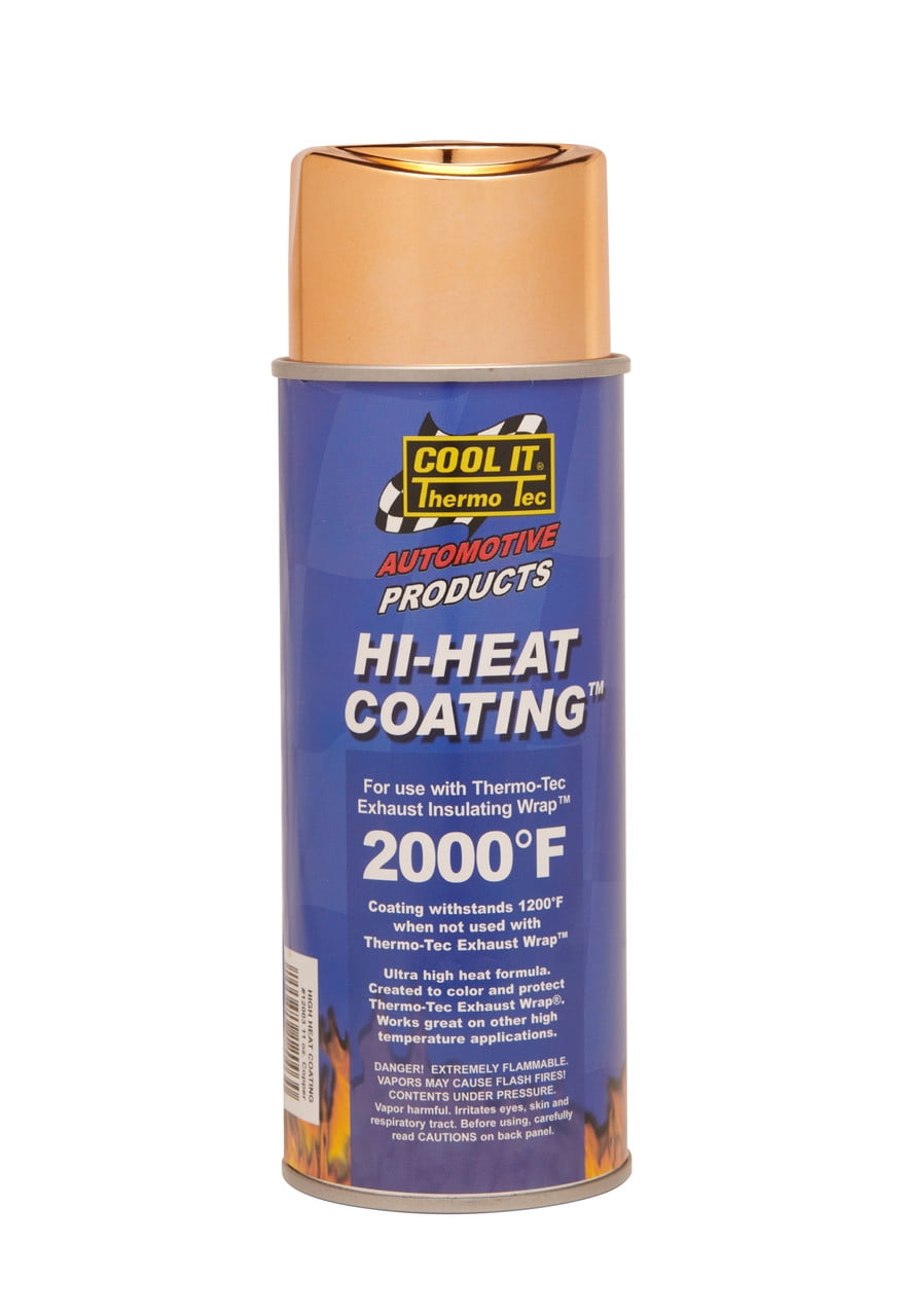 Thermo-Tec 12003 Heat Shield Coating - Hi-Heat - 11 oz Aerosol Can ...