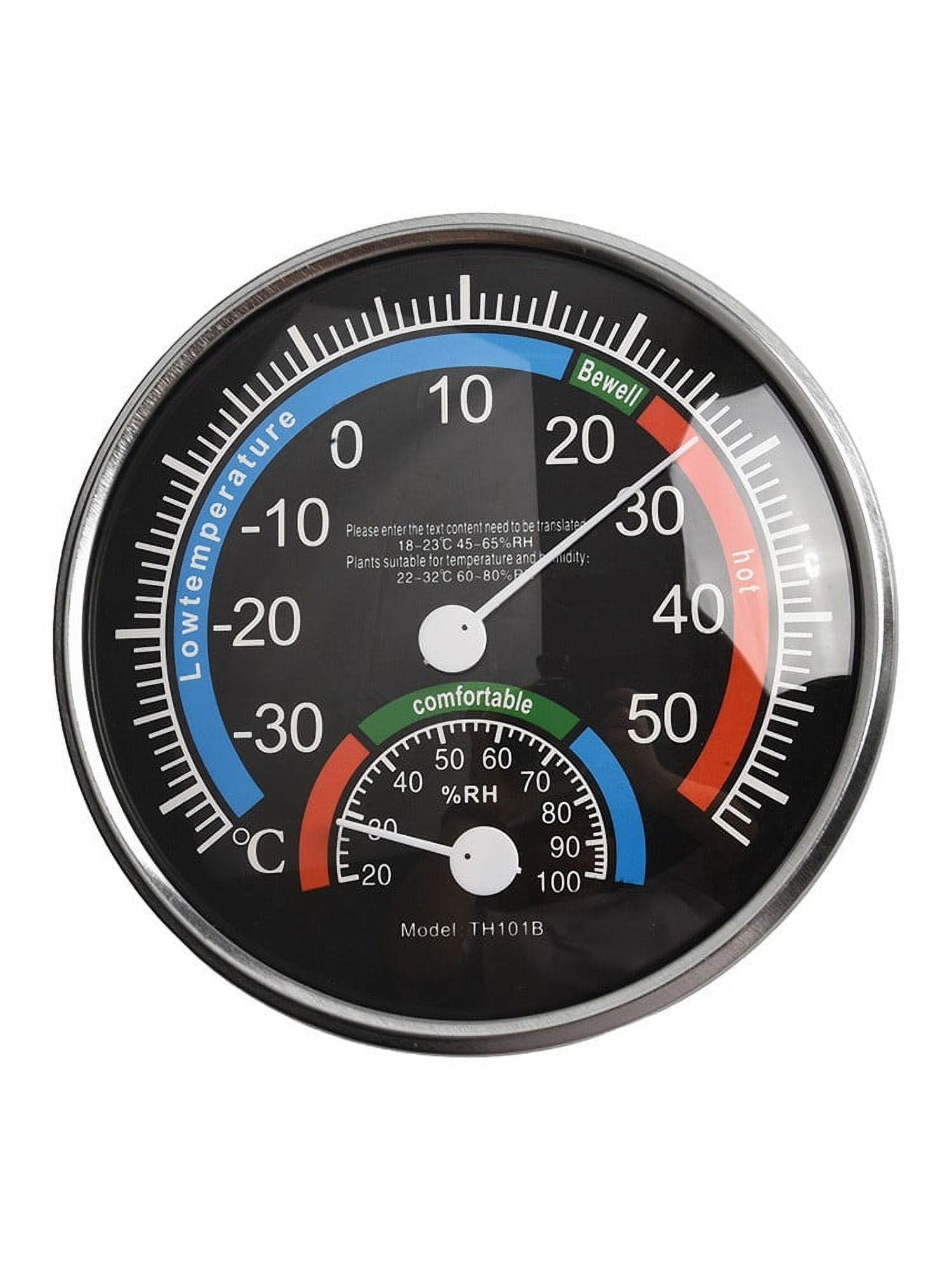 Thermo-hygrometer ABS Black/blue Room Climate Control Inside ... Thermo-hygrometer ABS Black/blue Room Climate Control Inside ...