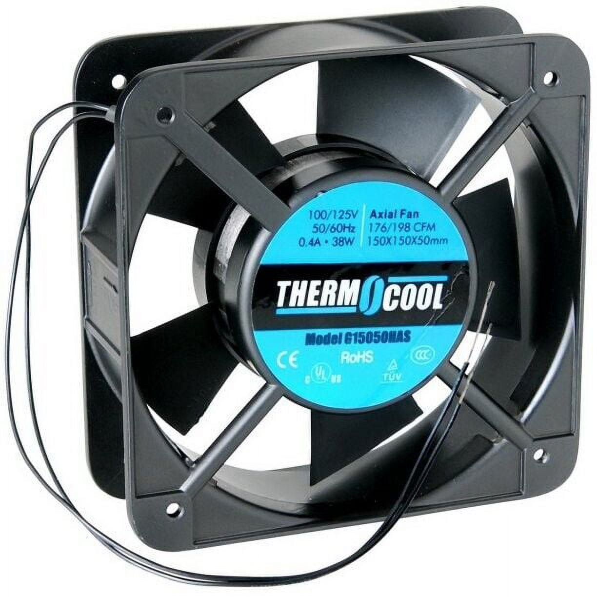 ThermoCool, High Air Flow, 150mm2, 38W, 110v AC Fan - Lot of 10 ...