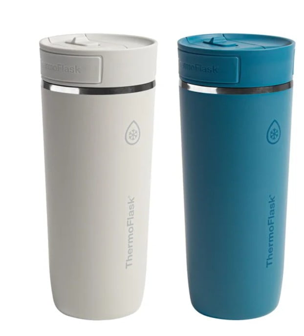 ThermoFlask 16oz. Coffee Travel Mug with Sip-N-Lock Lid, 2-pack ...