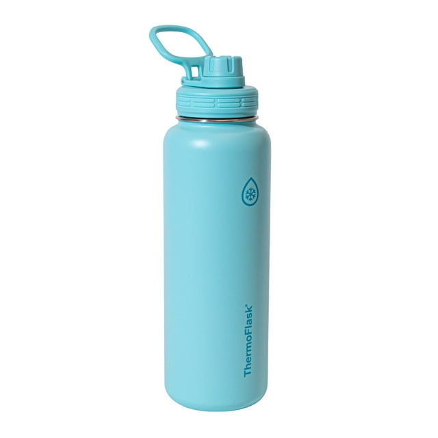 ThermoFlask 40 oz Double Wall Vacuum Insulated Stainless Steel Water ... ThermoFlask 40 oz Double Wall Vacuum Insulated Stainless Steel Water ...