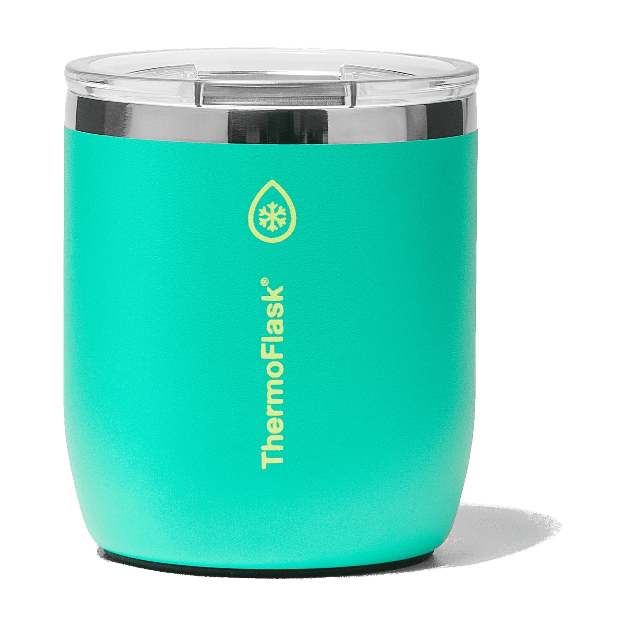 ThermoFlask Drinkware 10 oz Lowball Tumbler - Double-Wall Insulated for ...