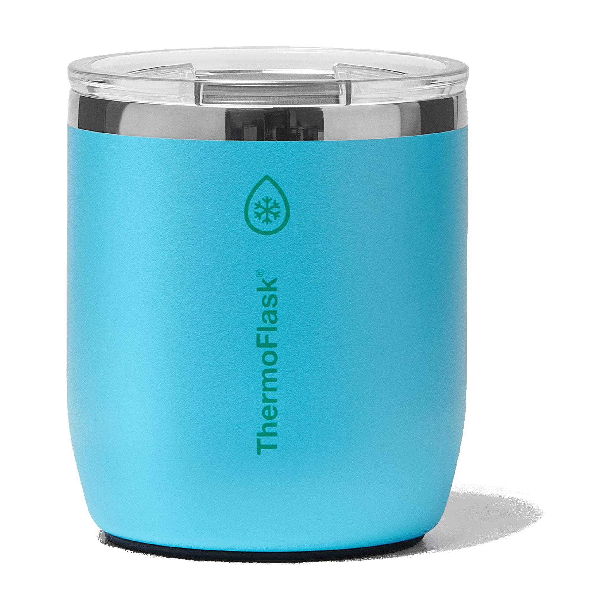 ThermoFlask Drinkware 10 oz Lowball Tumbler - Double-Wall Insulated for ...