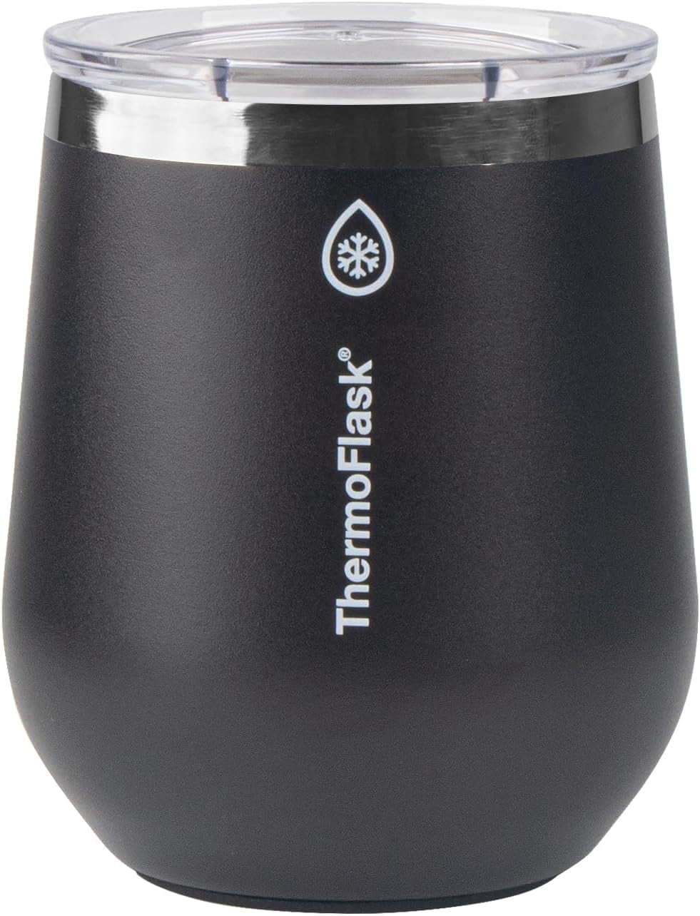 ThermoFlask Drinkware Collection - 12 oz Insulated Wine Tumbler with ...