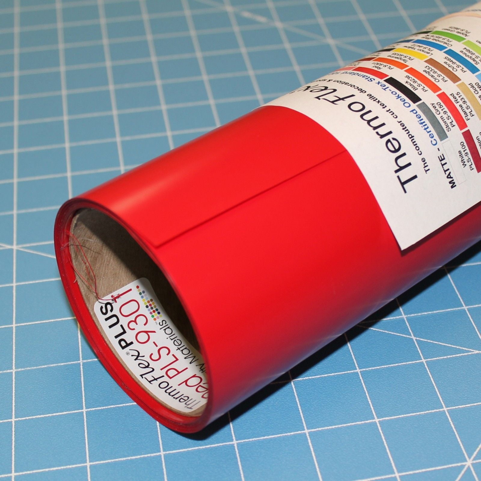 ThermoFlex Plus 15" x 10' (feet) Roll Red Heat Transfer Vinyl, HTV ...