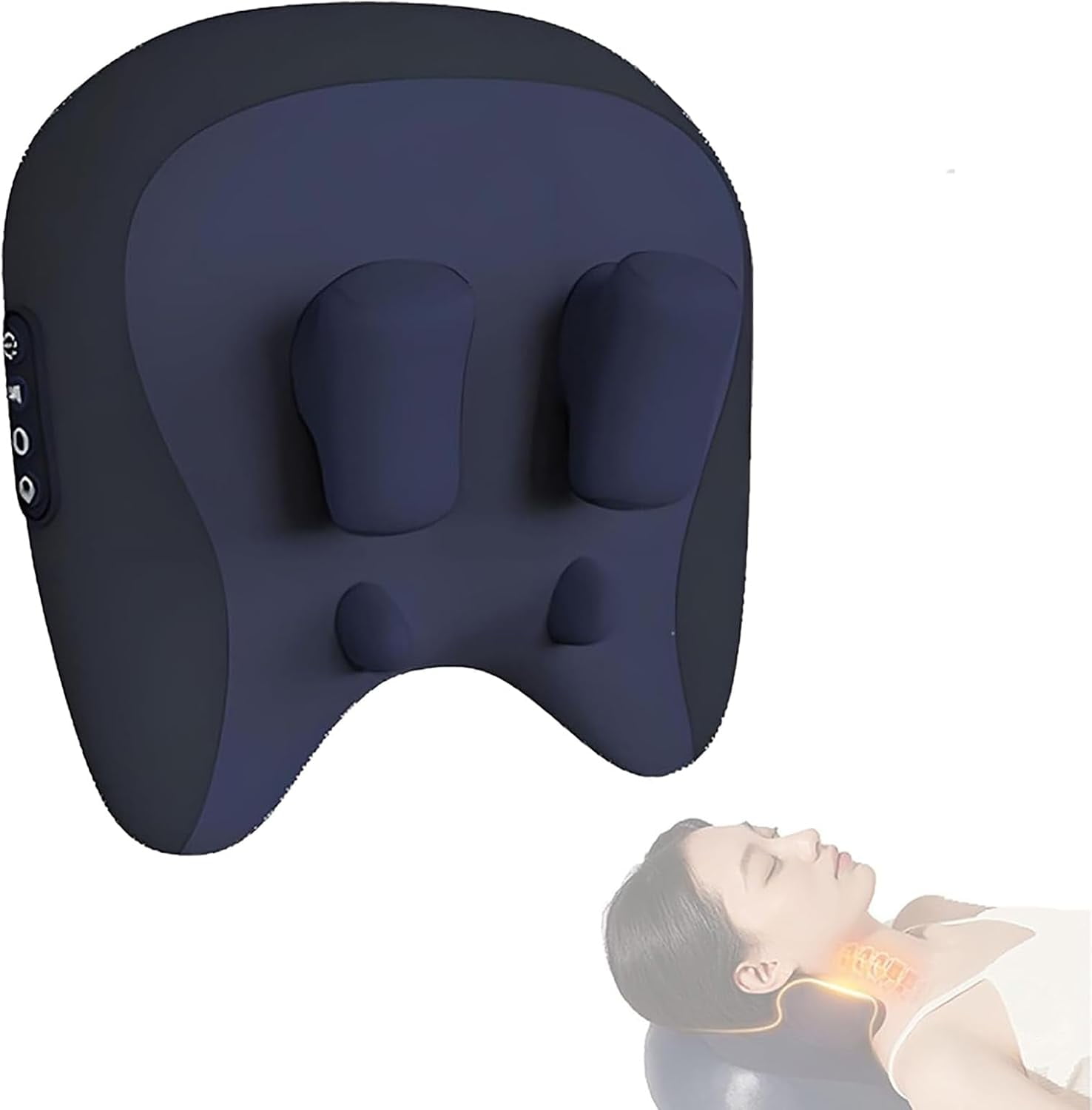 ThermoKnead Neck & Shoulder Massager,ThermoKnead 4D Neck Massager,Four ...