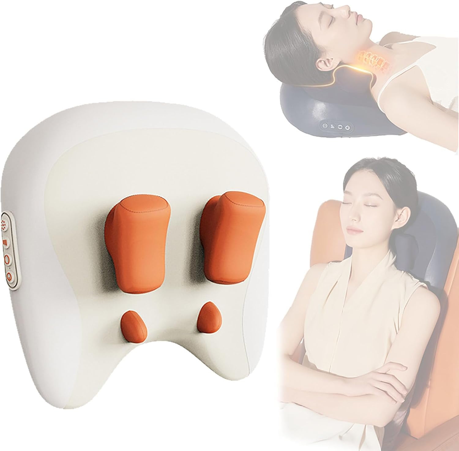 ThermoKnead Neck & Shoulder Massager, ThermoKnead 4D Neck Massager ...