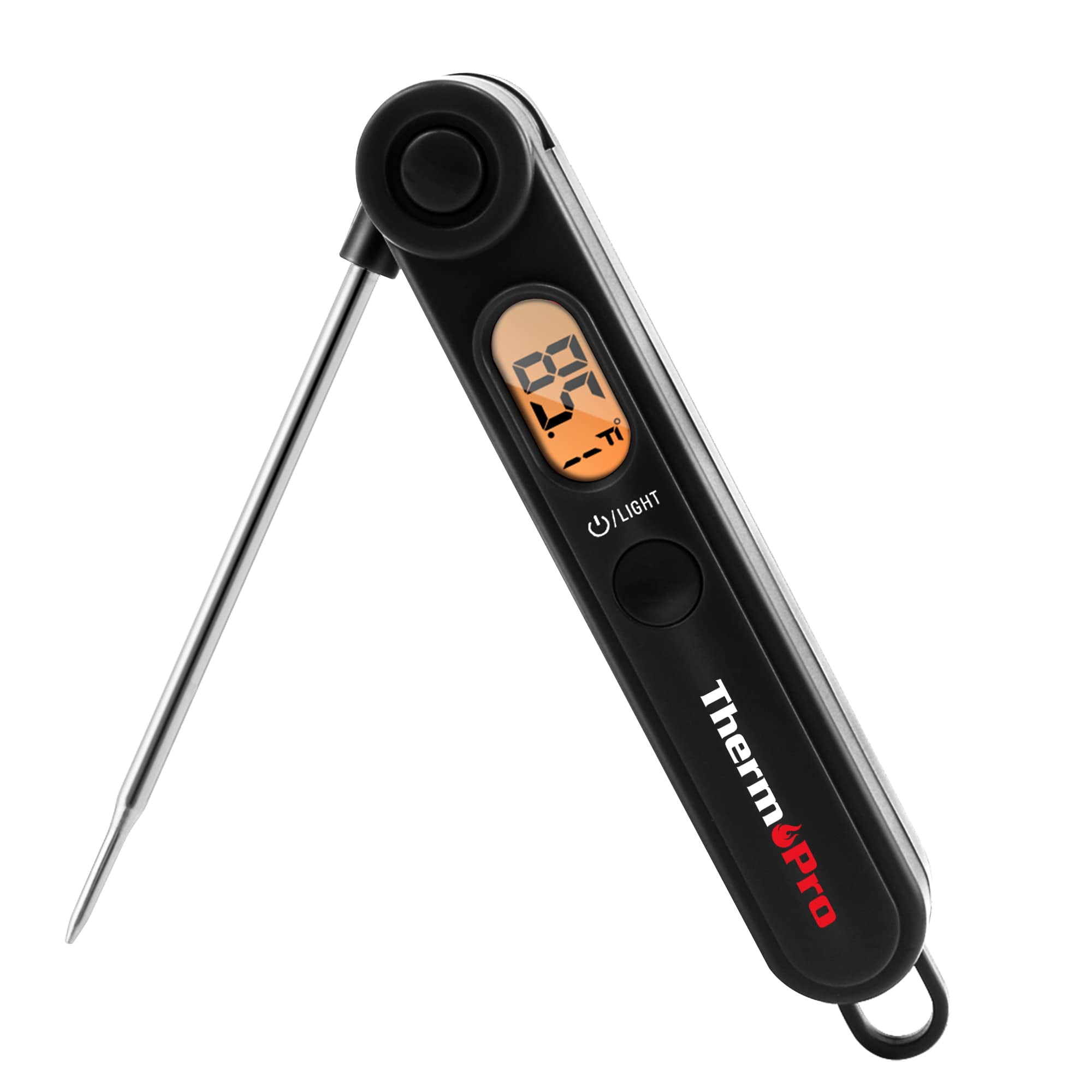 ThermoPro Digital Meat Thermometer, Instant Read with Probe and ...